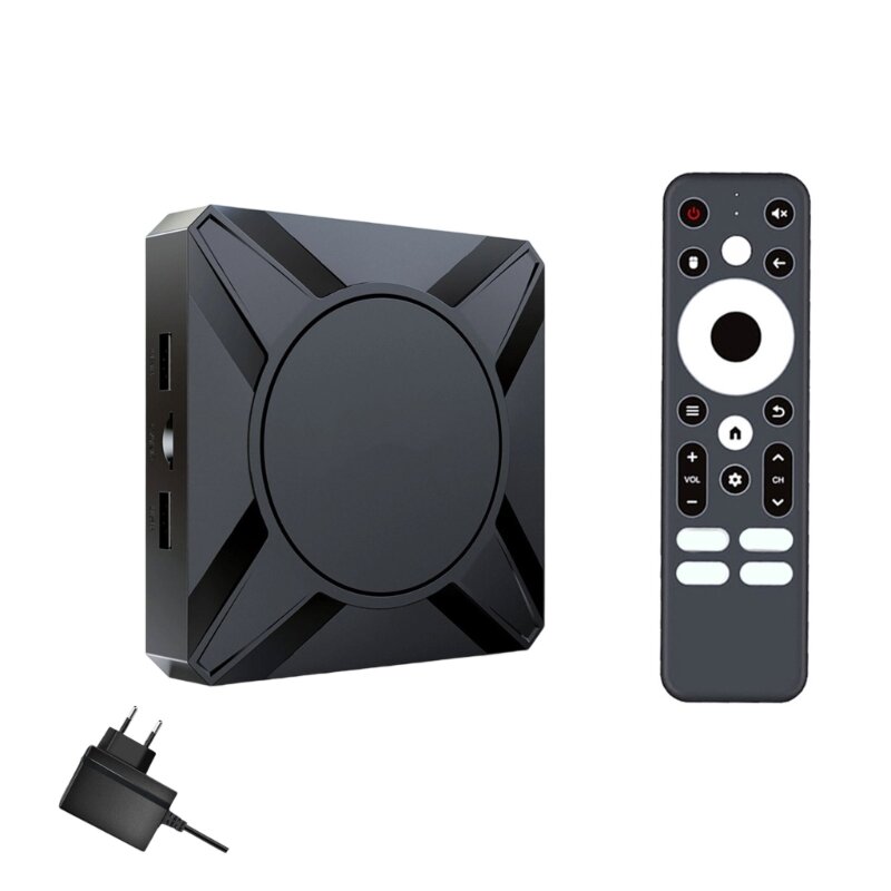 HDTV Box S905X5M Чип 4K WiFi Bluetooth-совместимый Медиаплеер Телеприставка 1000M 4G 32G для Домашнего Кинотеатра Развлечений