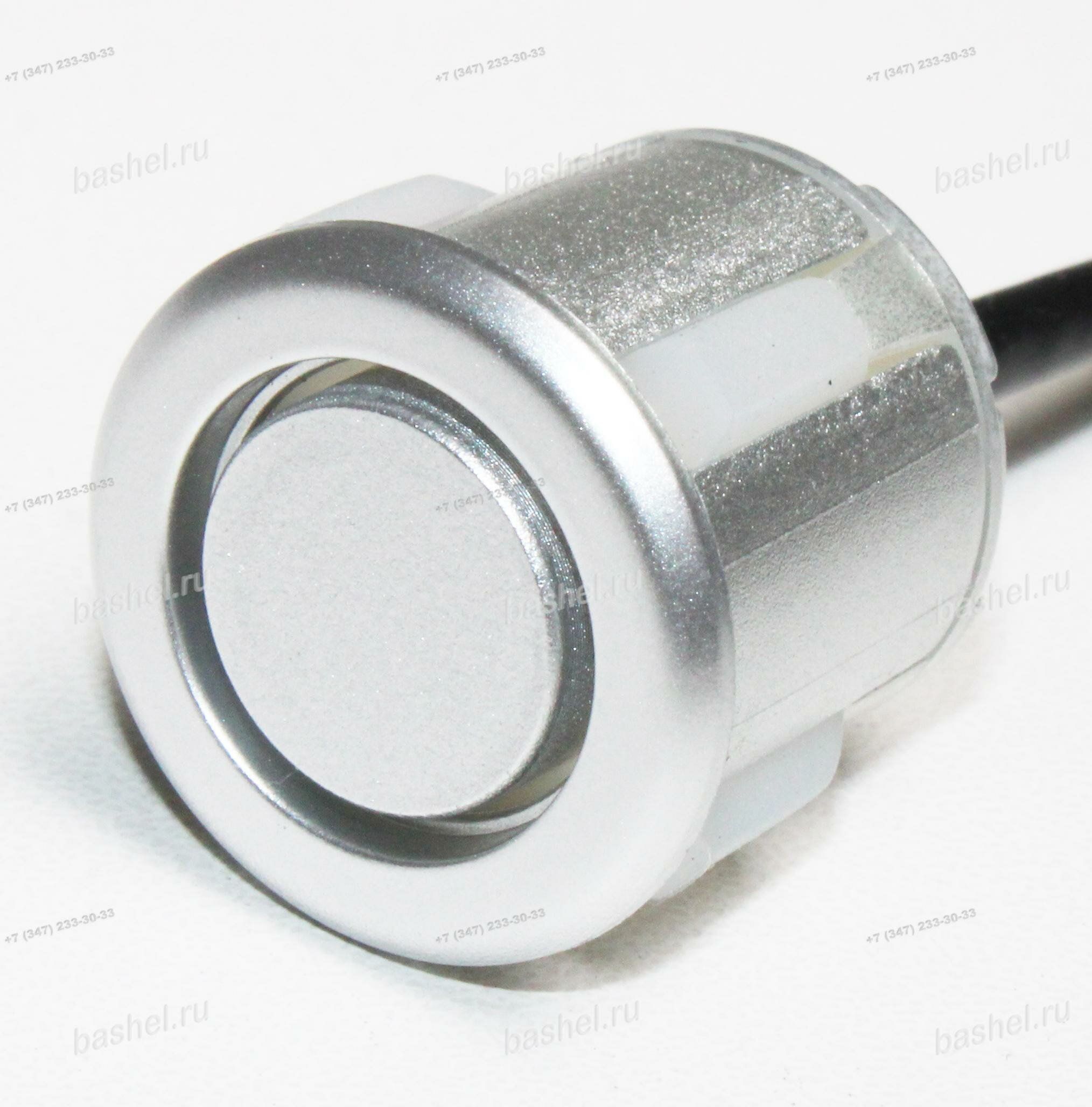 Датчик для радара парковочного AVS 2,5 м, серебро, 18 мм