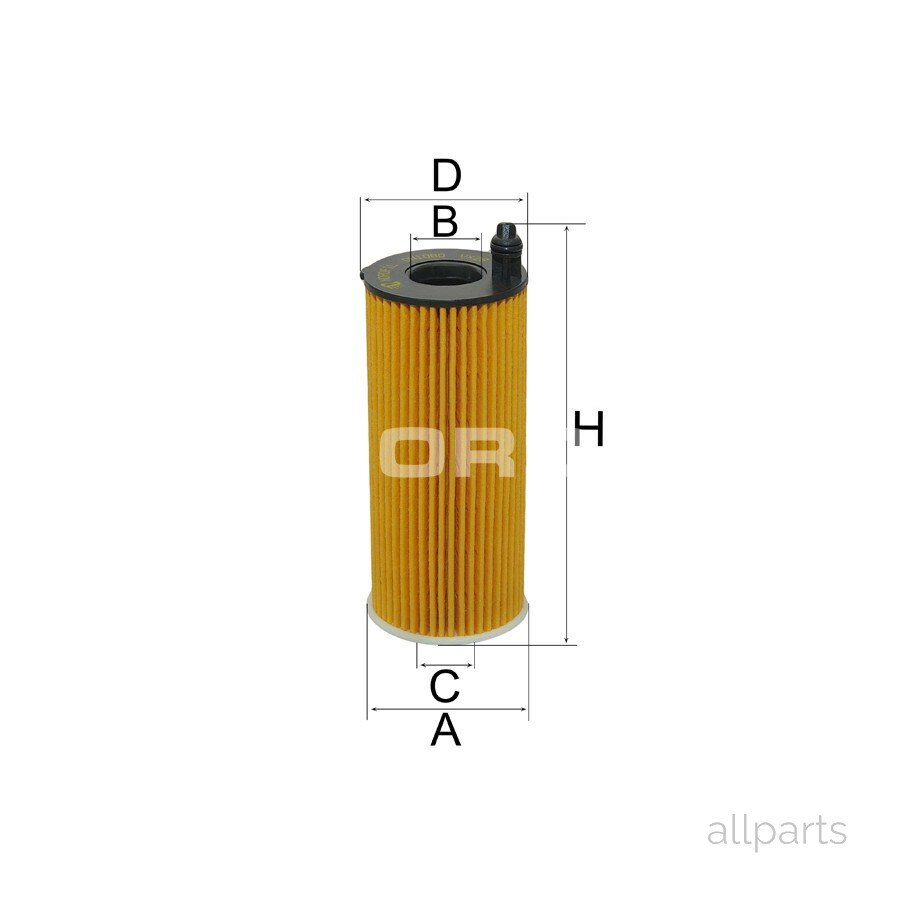 NORDFIL ON1060 Фильтр масляный BMW 1 (F20/F21) 2 (F22 F23 F87) 2 (G42 G87) 3 (F30/F31/F80) (G20 G21 G80 G