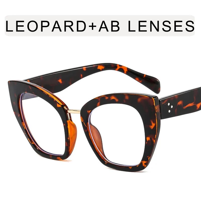 Женские очки KADIMA, оправа C6 Leopard