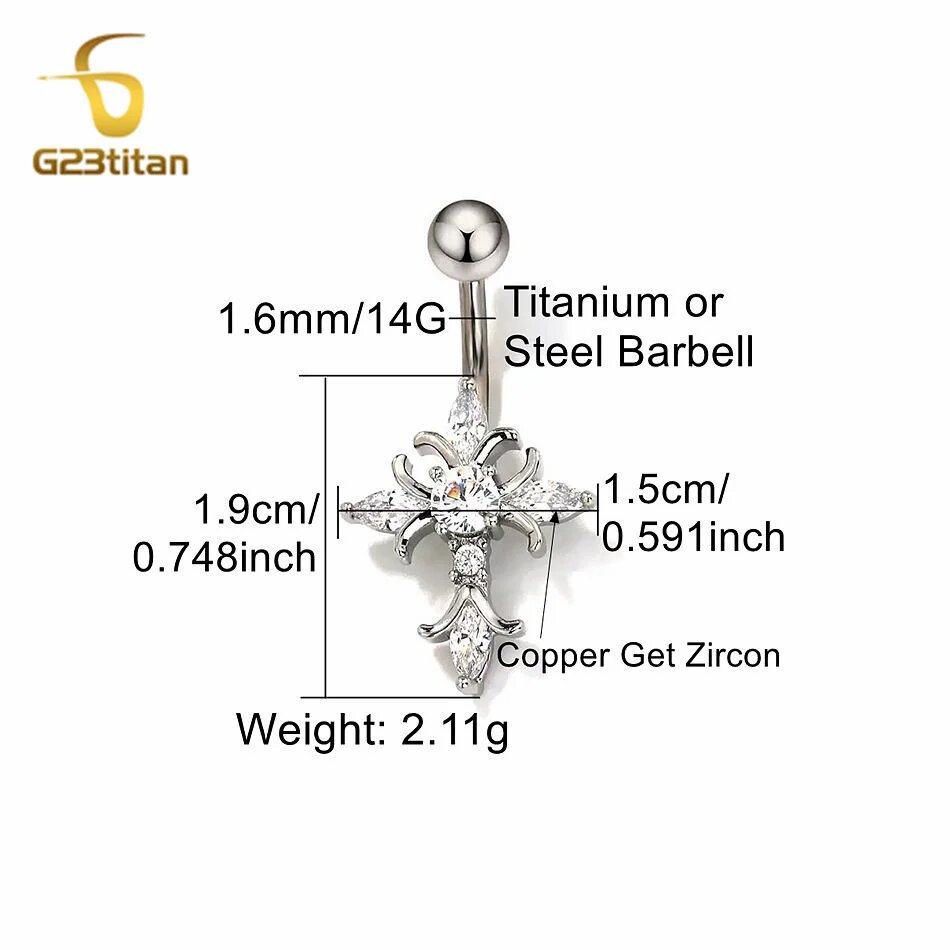 Пирсинг G23titan