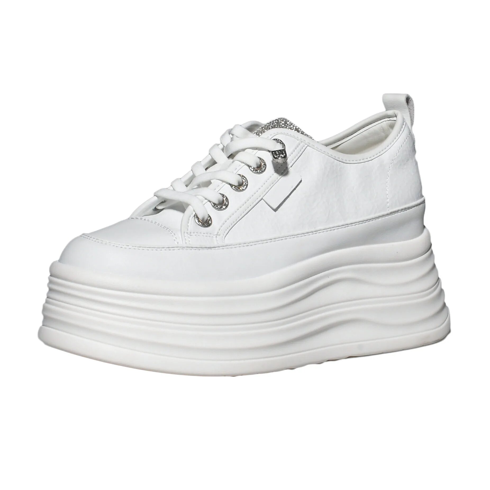 Кроссовки white chunky sneaker shoes