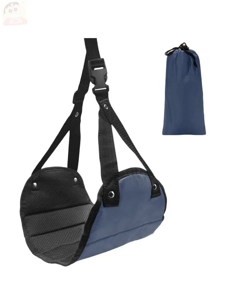 Подставка для ног, гамак для путешествий, регулируемая длина, гамак для ног в самолете, расслабляющая нога