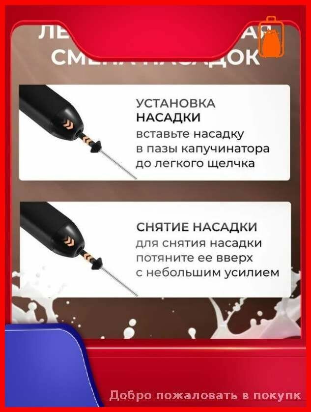 Аккумуляторный венчик Cebazzo премиум-класса с зарядкой TypeC, оснащенный 3 режимами и мощностью 12 000 об/мин, обеспечивает бесшумное приготовление молочной пены для капучино