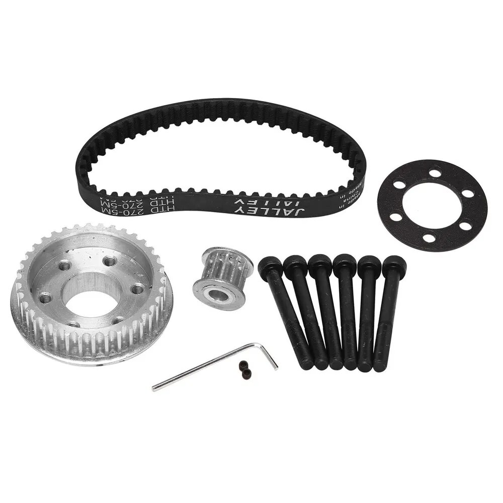 Электрический скейтборд 5M Gear Belts Kit Motor Mount Parts Riserpad