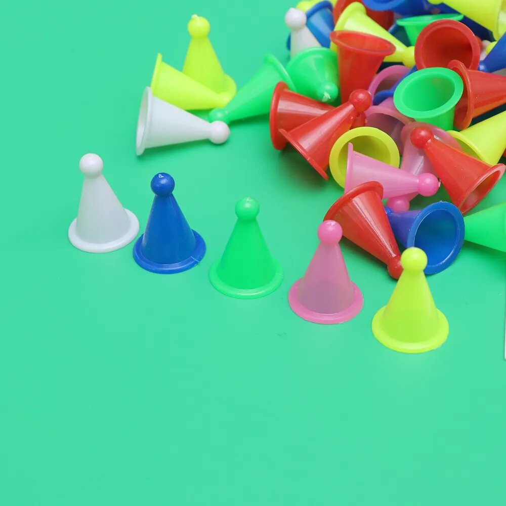 100 Штук Фишек, Микс Цветов, Для Настольных Игр