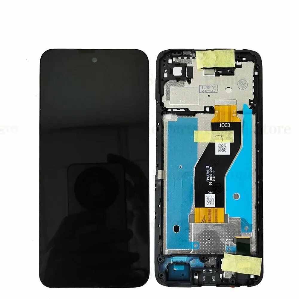 Дисплей(экран) для Infinix Smart 10 X6725 (Инфиникс Смарт 10) в сборе с тачскрином рамкой