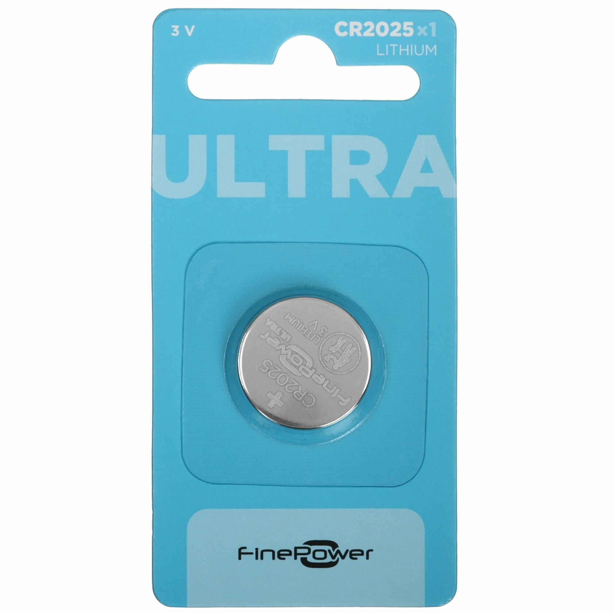 Батарейка FinePower Ultra V.2 CR2025 1 шт