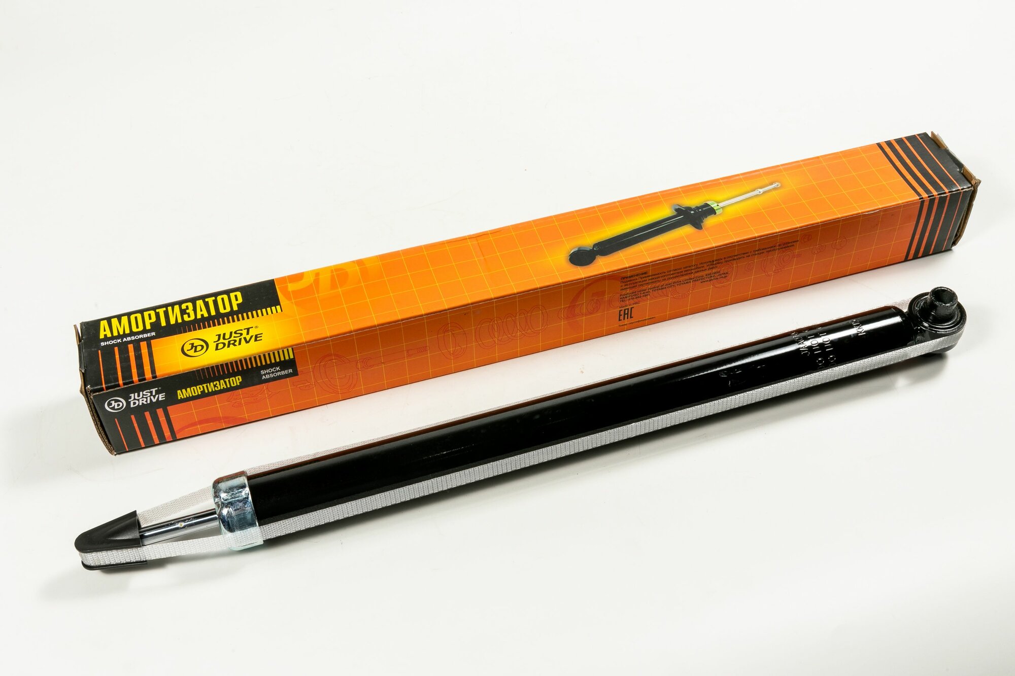 JUST DRIVE Амортизатор газомаслянный задний для MAZDA 3 (BK) 03-, 5 05-, Axela 03-, Premacy 05- ;