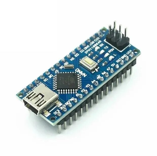 Микроконтроллер Arduino NANO V3.0 Mini USB (на базе ATMEGA328P CH340) 1 шт.
