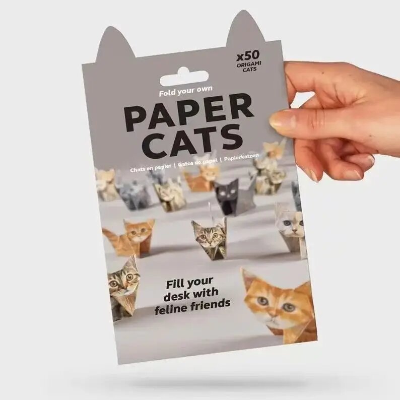 Набор для оригами "Paper Cats" x50, цвет: Cat