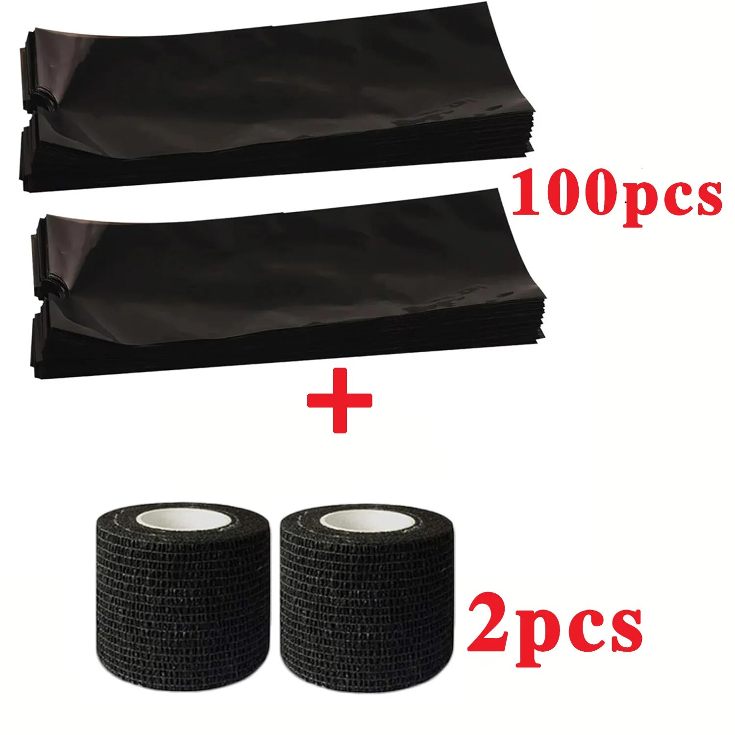Комплект чехлов для тату-машинок TRUE STAR 102PCS Black Combo