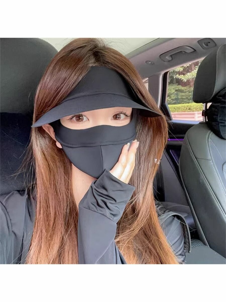 Открытый солнцезащитный козырек для лица, защита от солнца, защита шеи