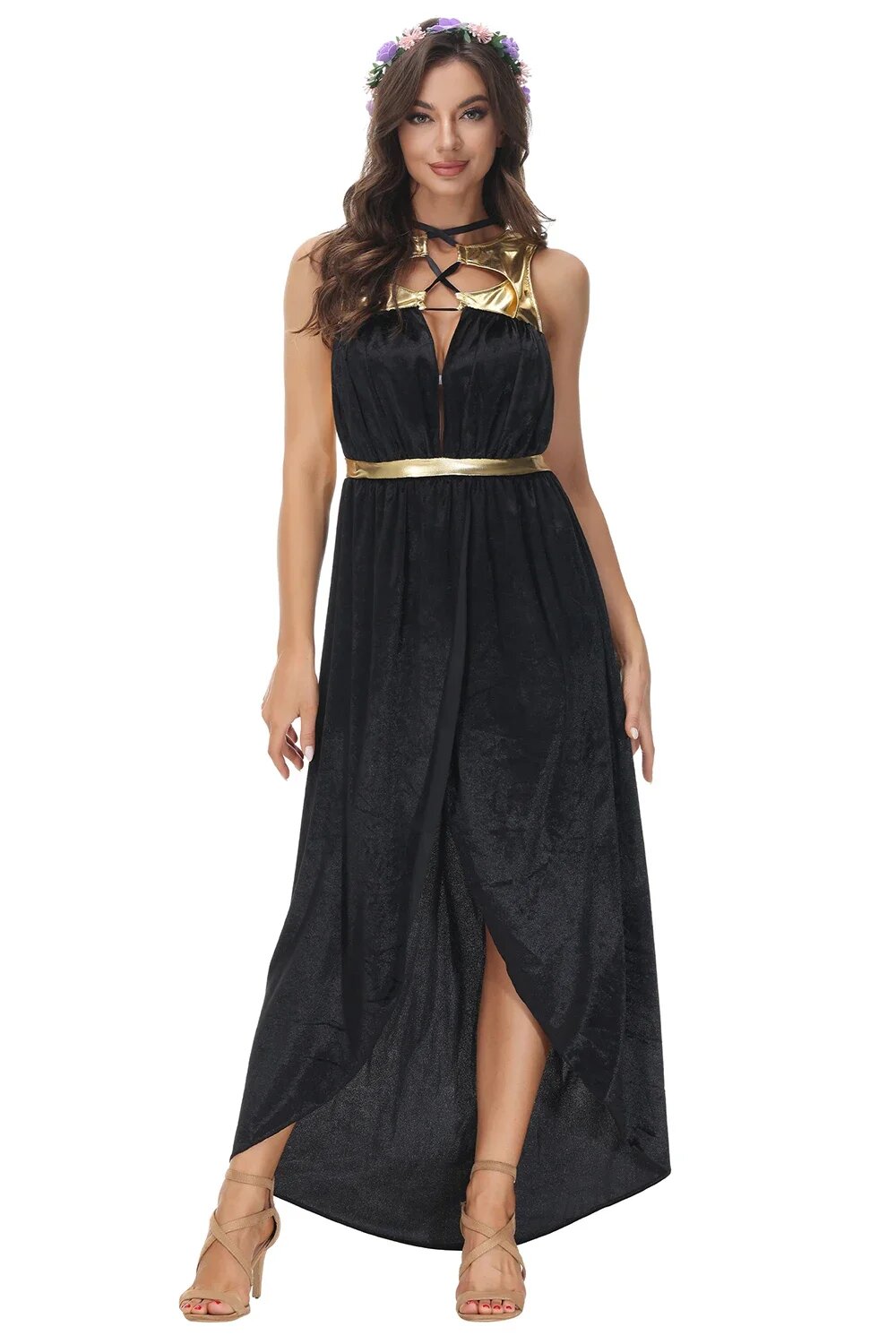Костюм Клеопатра для женщины CEENIU Black Style 2