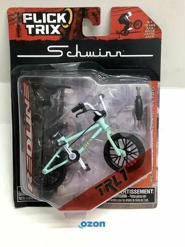 Эксклюзивный фингербайк BMX TECH DECK с подвижной колесной парой