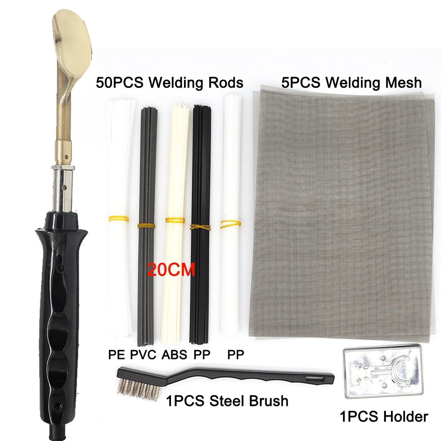 Электрический паяльник для ремонта бампера Electric Soldering Iron Set 50W KIT, 220V EU Plug