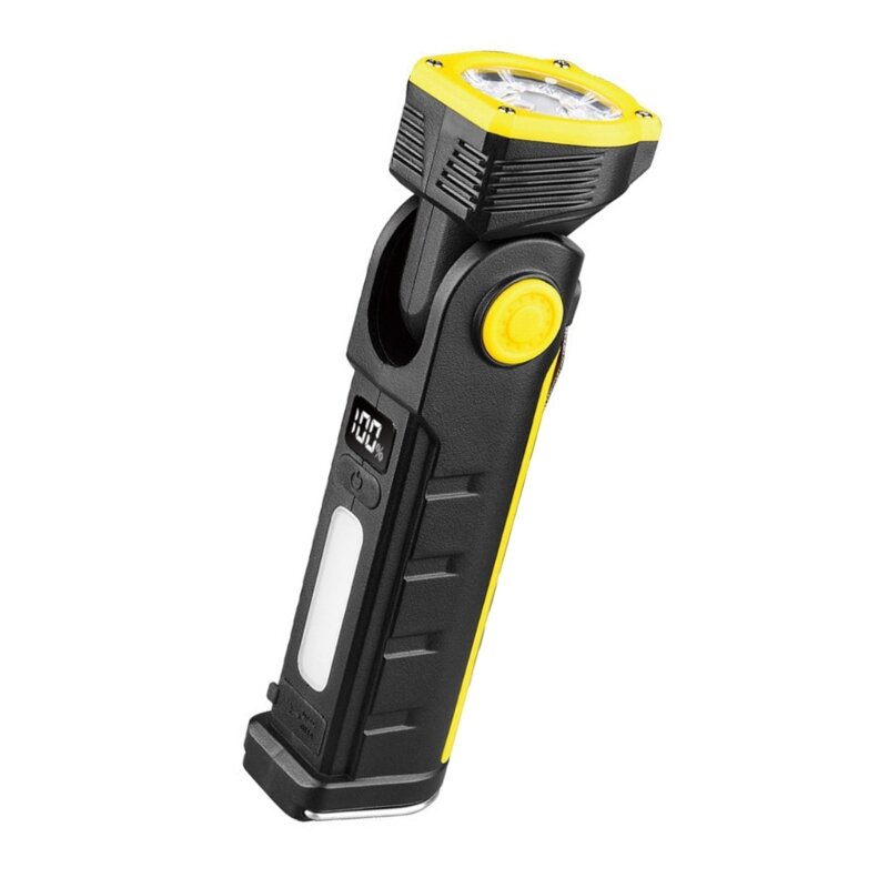 Портативный Фонарик С Зажимом Карманный Фонарь Перезаряжаемый Тактический Фонарик Водонепроницаемый Наружный Аварийный Фонарь