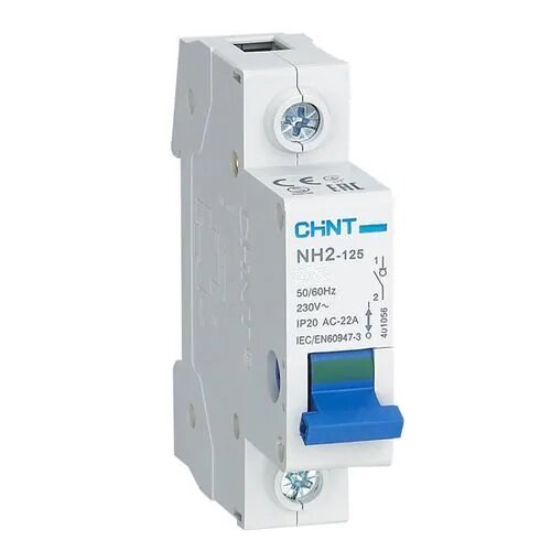 Выключатель нагрузки NH2-125 1P 32А (R), CHINT, 401052