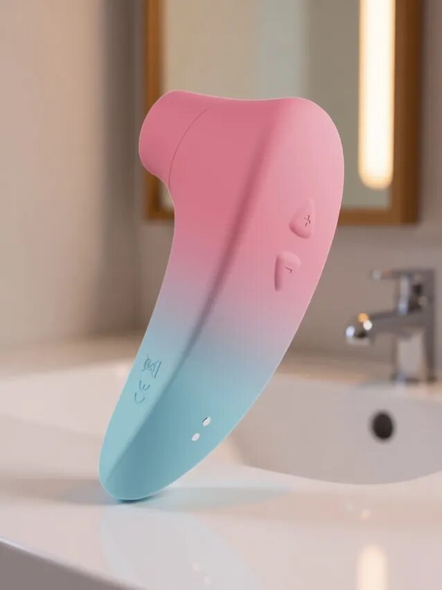 Гаджетовый вакуммно-волновой стимулятор клитора LOVENSE Tenera 2 PulseSense, розовый