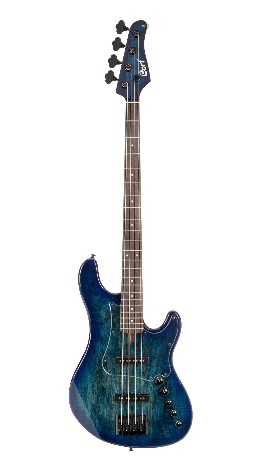 Cort GB-Fusion-4-BB-wbag GB Series Бас-гитара, синяя, с чехлом