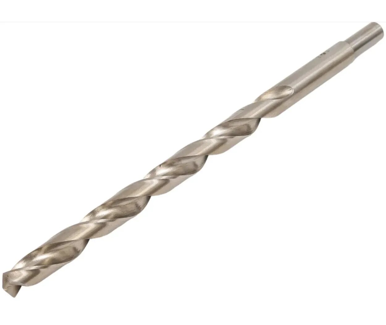 Сверло 14х300 HSS цилиндрический проточенный хвостовик 9,5мм для дрели, макс. глубина до 270мм по металлу, дереву