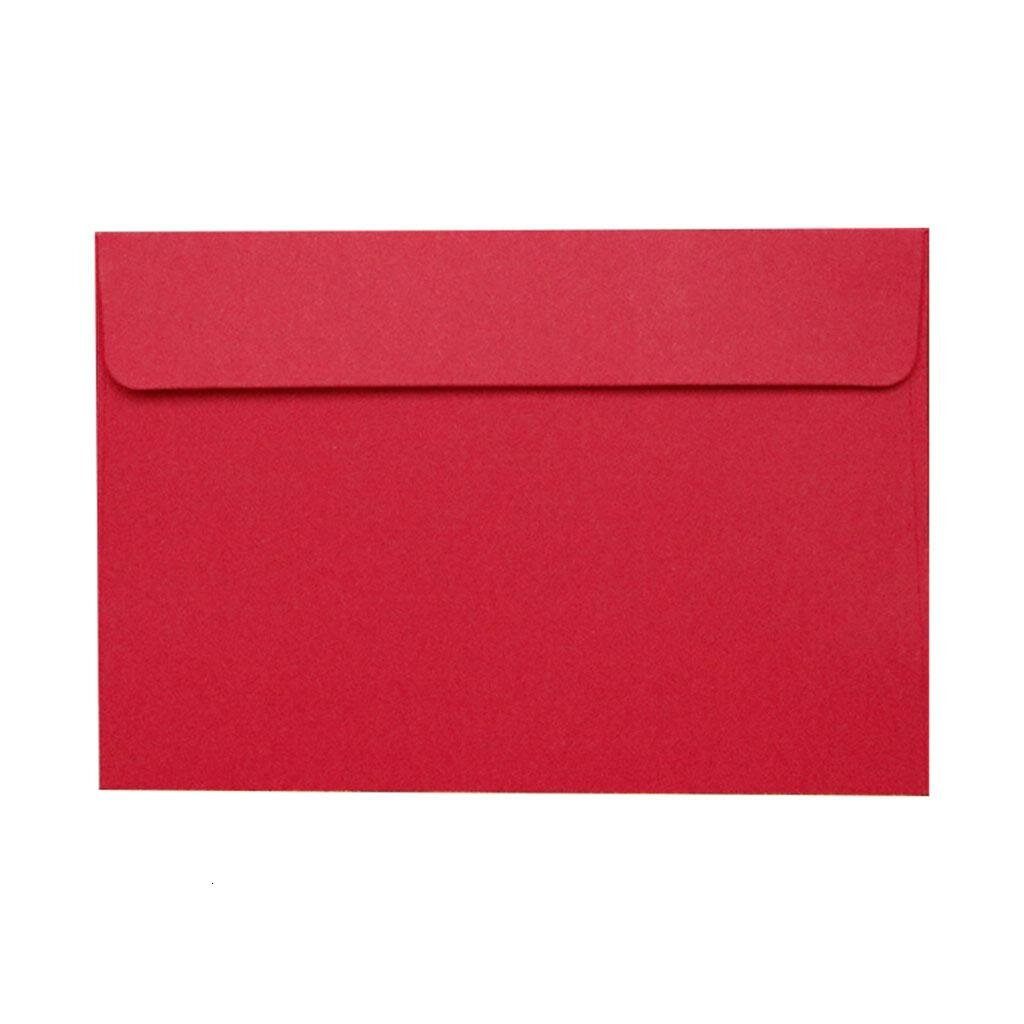 Винтажные конверты (10 шт.), красный