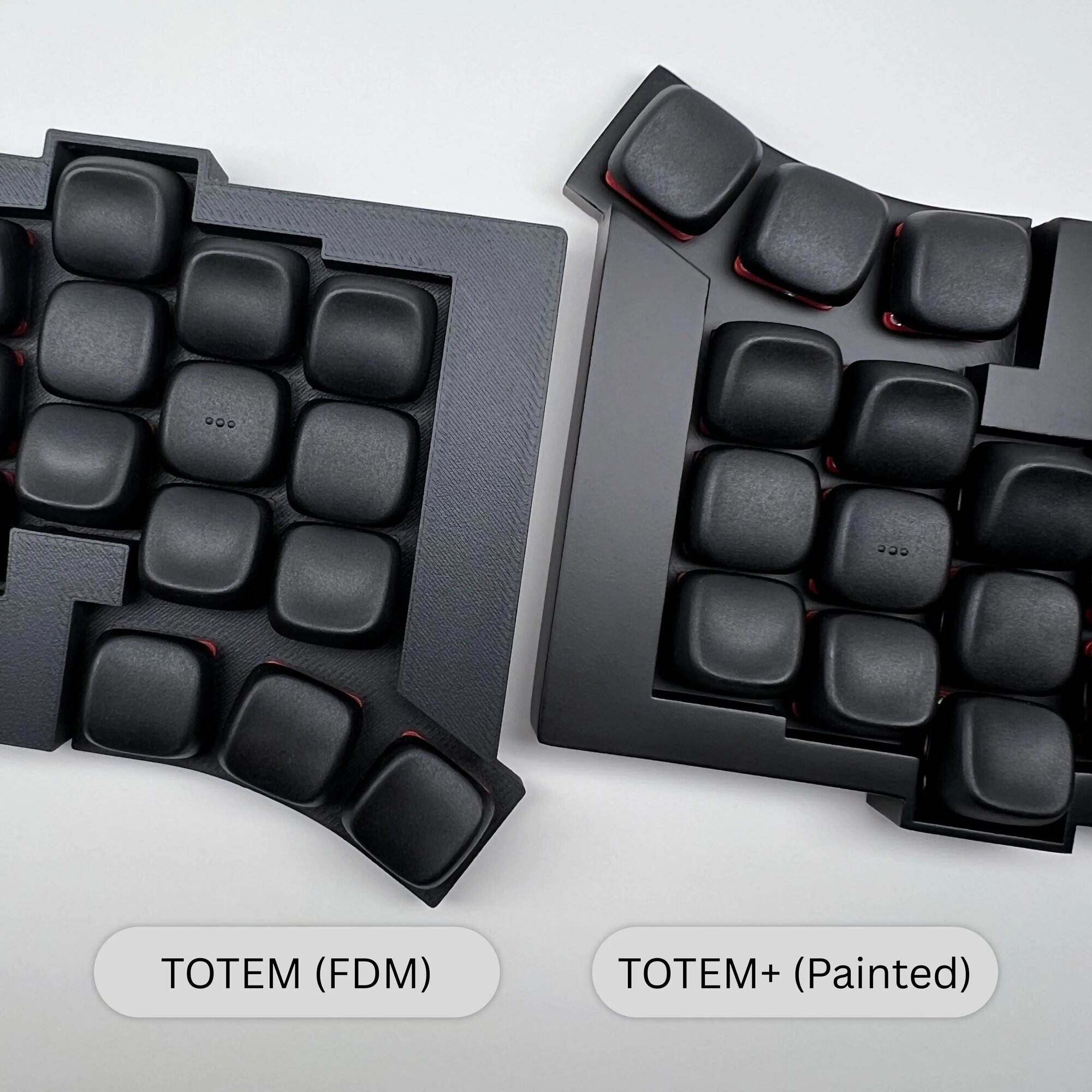 TOTEM Wireless Split Keyboard Choc V1 ZMK, без переключателей и колпачков — фото 1