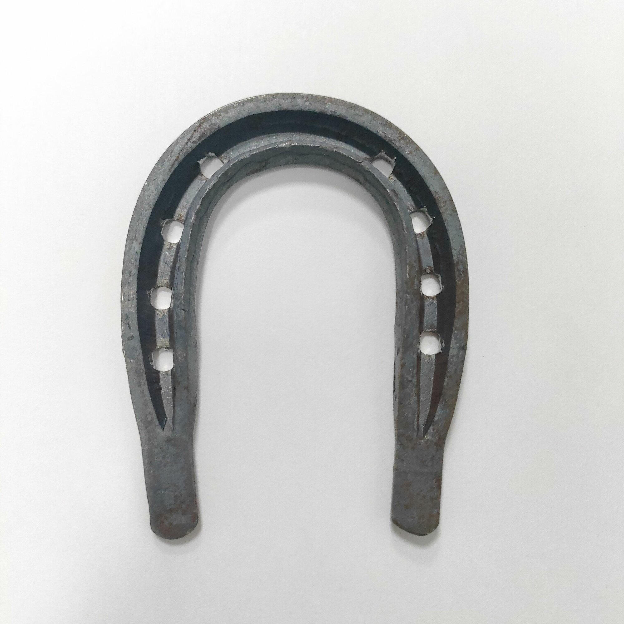 Подкова для лошади 95х75 мм сувенир настоящая металлическая