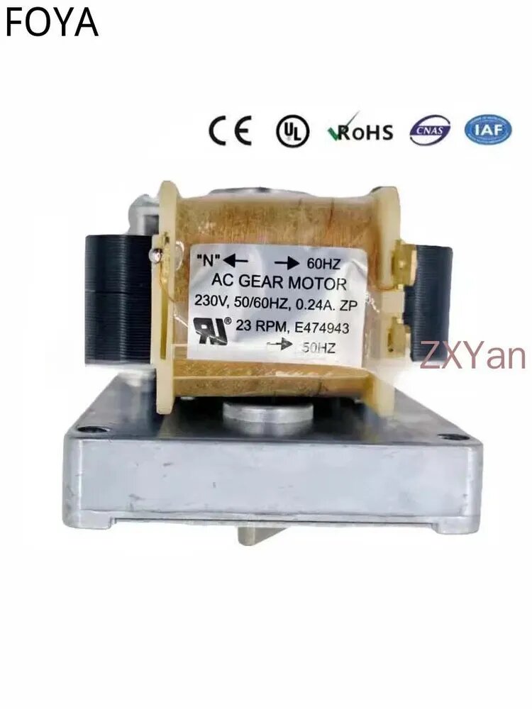 220В, осевой редукторный мотор для стиральной машины, мотор для сливного клапана