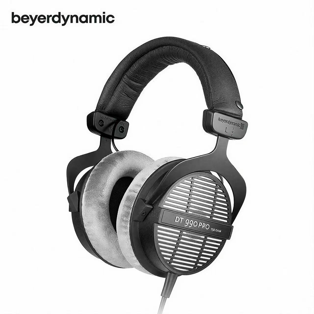 Наушники Beyerdynamic DT 990 Pro (250 Ом) Серые классические амбушюры.