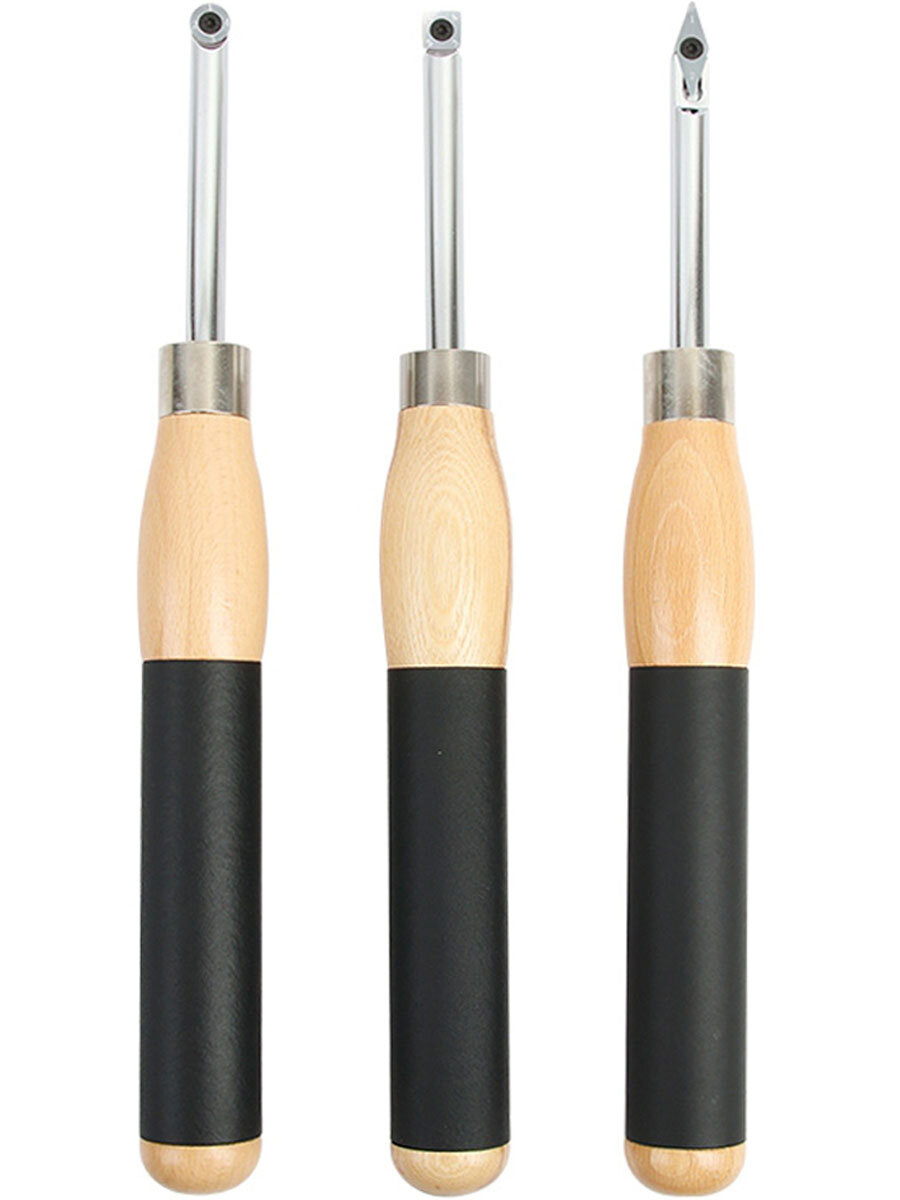 Набор токарных резцов по дереву с твердосплавными пластинами