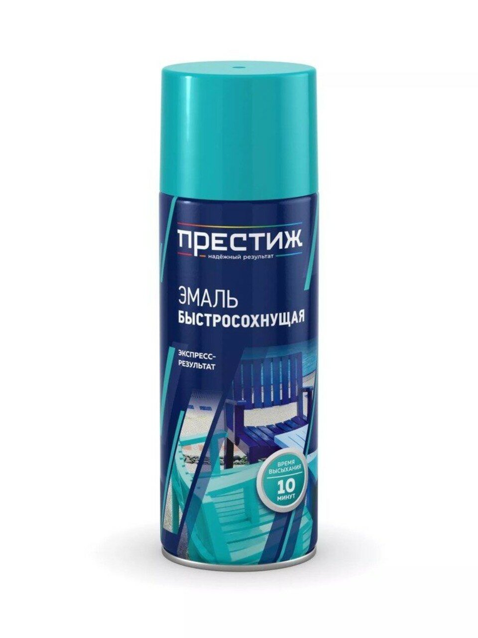 Эмаль аэрозольная Престиж универсальная быстросохнущая акриловая полуглянцевая оранжевая 520 мл для наружных и внутренних работ