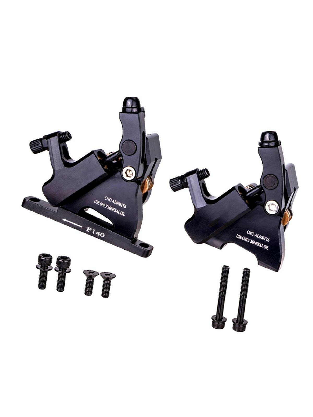 1 пара Гидравлических Дисковых Тормозов Дорожного Велосипеда Гидравлические Суппорты Дискового Тормоза Велосипеда