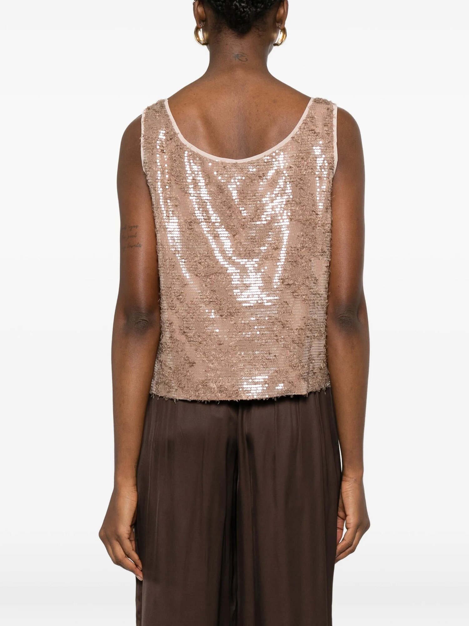 Топ PennyBlack Sequin-embellished top, размер 42 — фото 1