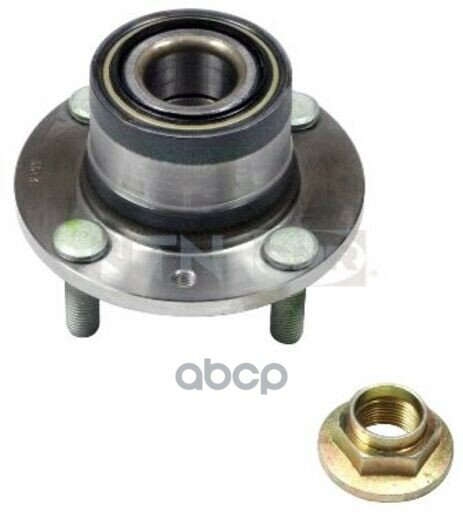 Комплект ступичного подшипника MAZDA 323 6.89-, 98-, без ABS SNR арт. R17023