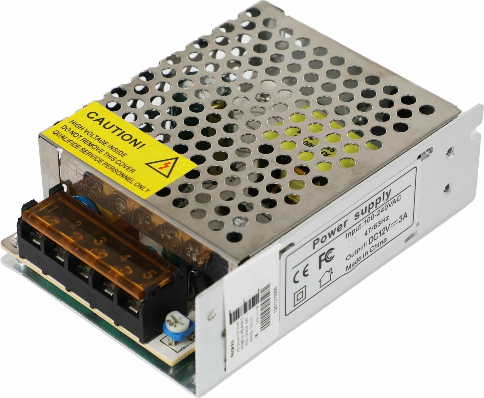 Блок питания FALCON EYE AC-DC 12В, корпус металлический (FE-S-3/12)