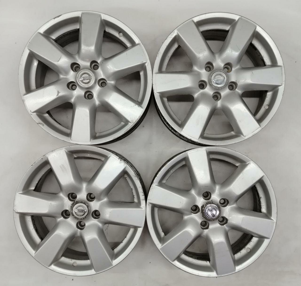 Колесные диски Nissan 17x6.5 PCD 5x114.3 D66.1 ET45 (оригинал)