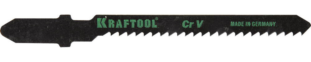 KRAFTOOL T119BO, EU-хвост, по дереву, пластику, фигурный рез, шаг 2 мм, 50 мм, 2 шт, полотна для лобзика (159536-2)