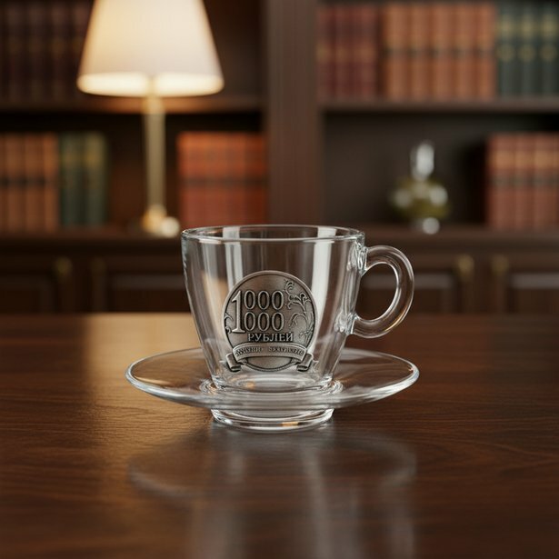 Подарочная чайная пара Бухгалтерская