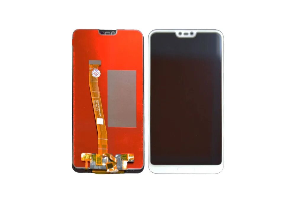 Дисплей для Huawei Honor 10 (COL-L29) (белый) без сканера отпечатка пальца!