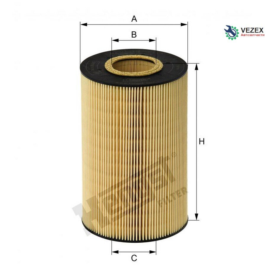 HENGST FILTER E423HD147 Фильтр масляный