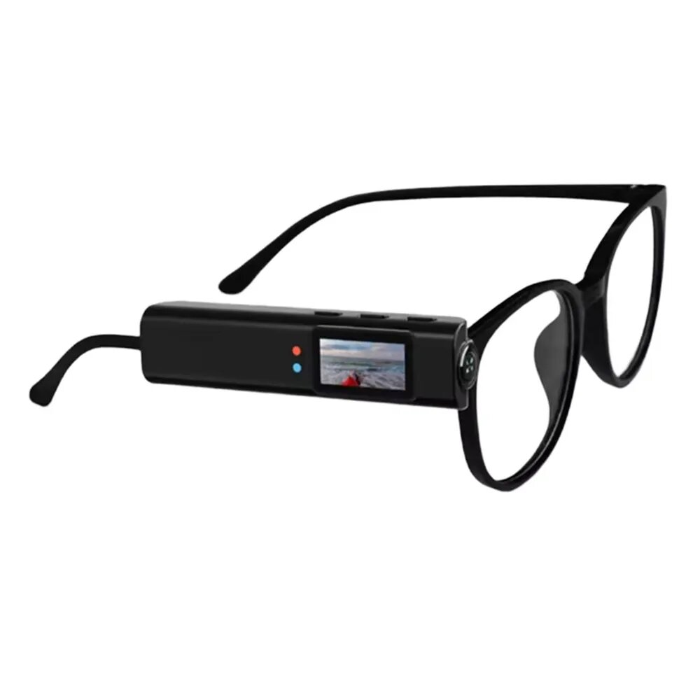 1080P HD Очки С Камерой WiFi Мини Цифровая Камера Черная