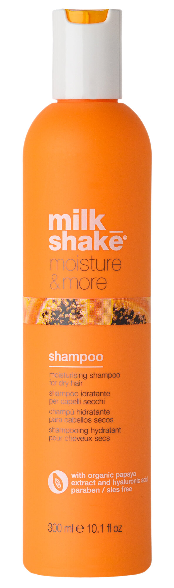 MS Moisture&more shampoo 300ML увлажняющий шампунь для всех типов волос 300мл