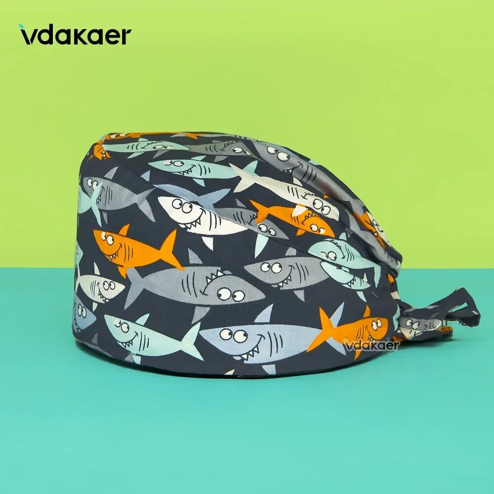 Хлопковая кепка для медсестры vdakaer hat