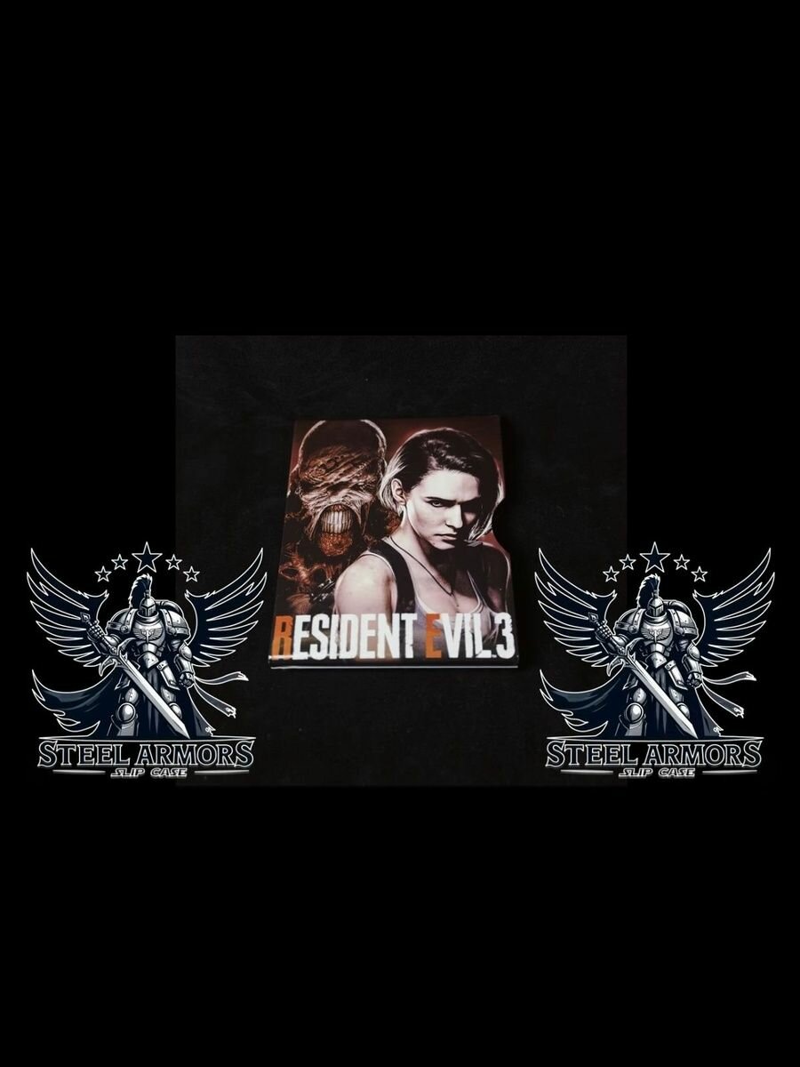 Resident Evil 3 RE3 Nemesis Edition Slip Case SteelArmors (Только стальной корпус, без диска с игрой)