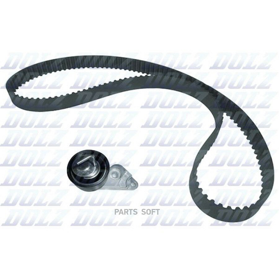 DOLZ SKD127 Комплект ГРМ (ремень ролик комплект крепежа) FORD FOCUS II C-MAX FIESTA IV FIESTA V 1 4 1 6