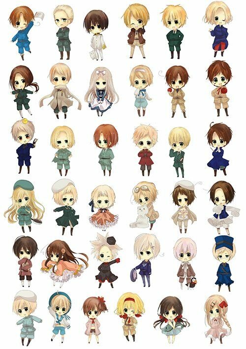 Наклейки Axis Powers: Hetalia No.5