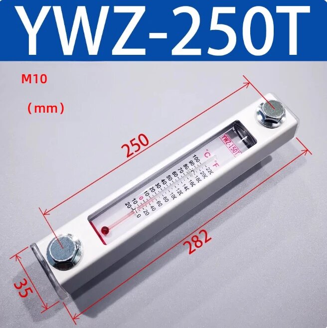 Термометр YWZ-250T, расстояние между отверстиями 250 мм