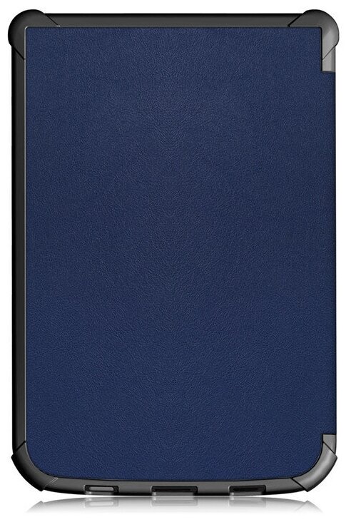 Чехол для PocketBook 740 из качественной эко-кожи с функцией включения-выключения и возможностью быстрого снятия синий