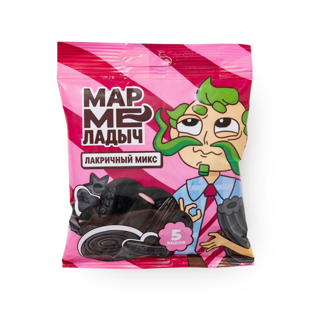 Набор мармелада False "Мармеладыч", лакричный микс, жевательный